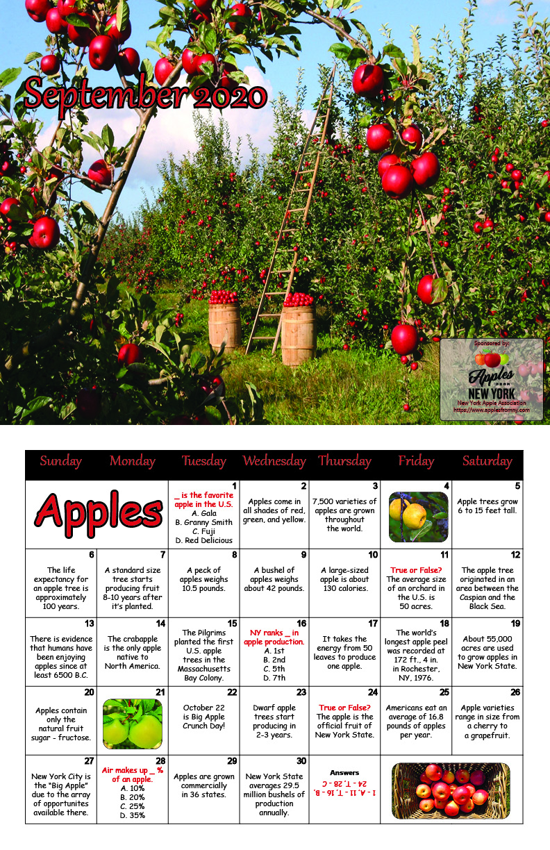 September 2020- Apples :: New York Farm Bureau